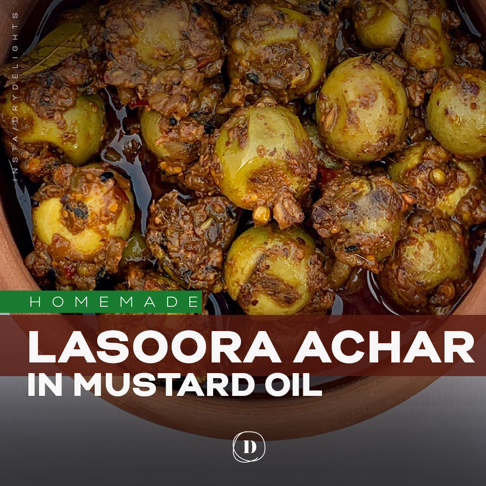 Home Made Lasoora Achaar – Dry Delights